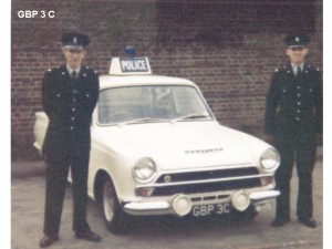 Lotus Cortina Information : Mk 1 Police Cars